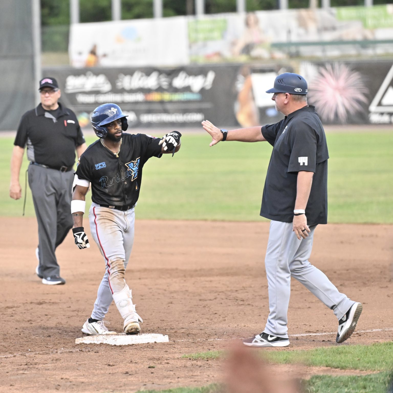 Revs Set Team Stolen Base Records in Offensive Showcase at Long Island
