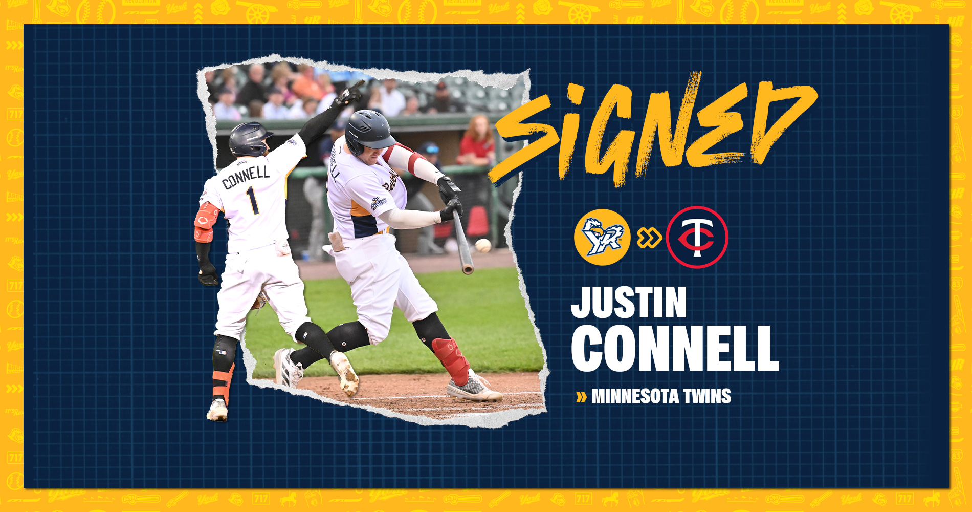 PRESS RELEASE: Connell’s Contract Purchased by Twins